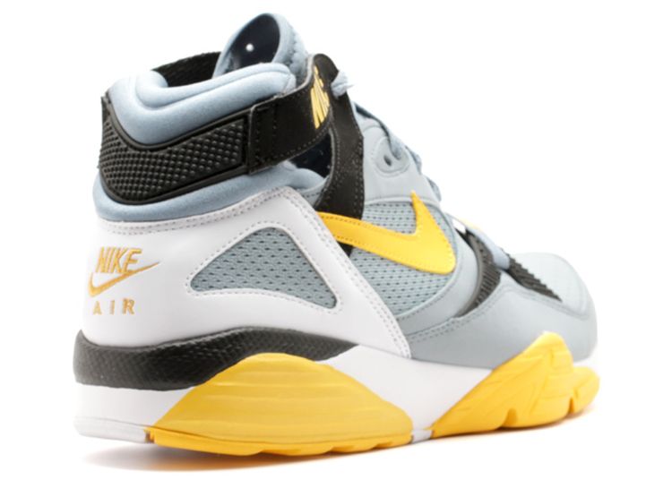 Air Trainer Max 91 - Nike - 309748 005 - stone grey/mdm yellow-blck-wht ...