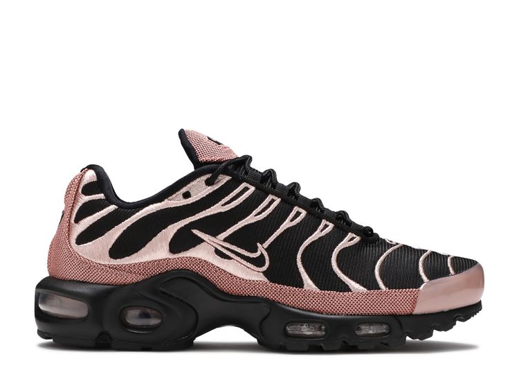 Wmns Air Max Plus Premium 'Black Rose Gold' - Nike - 848891 005 - black ...