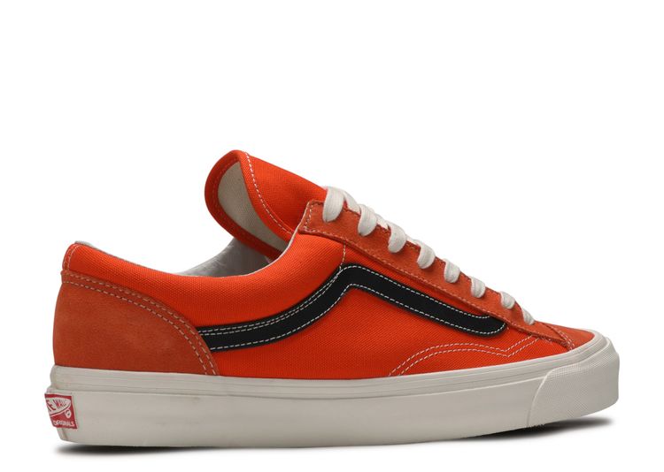 Vault OG Style 36 LX 'Red Orange' - Vans - VN0A4BVEVZH - red/orange ...