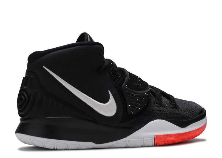 Kyrie 6 GS 'Jet Black' - Nike - BQ5599 001 - black/white | Flight Club