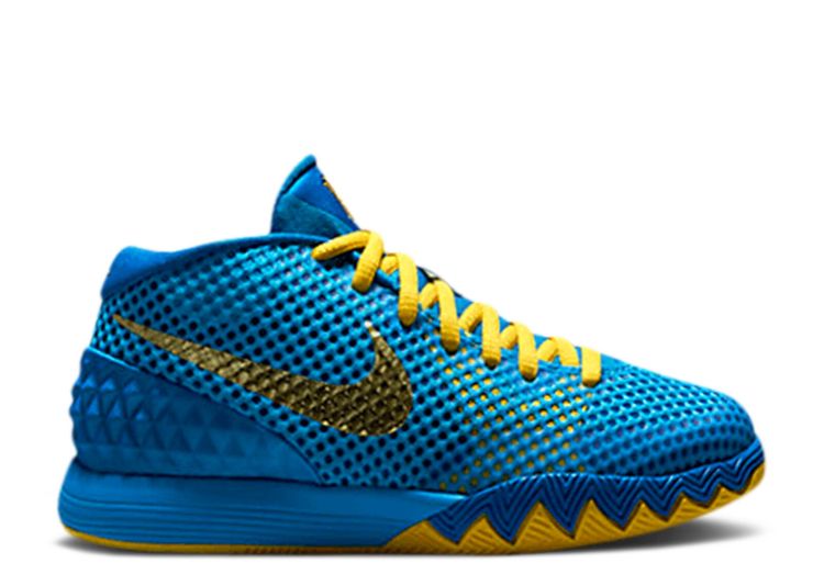 Kyrie 1 PS - Nike - 717220 494 - current blue/ metallic gold | Flight Club