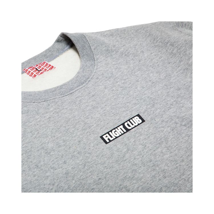 Flight Club Oversized Logo Crewneck 'Gray' - Flight Club - 20FC 06 0018 ...