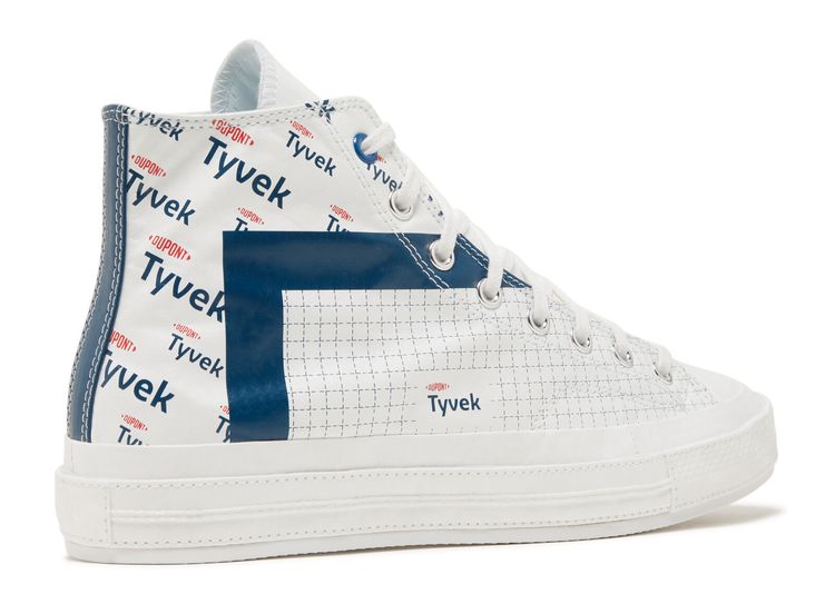 DuPont Tyvek X Chuck 70 High 'White Princess Blue' - Converse - 170061C ...