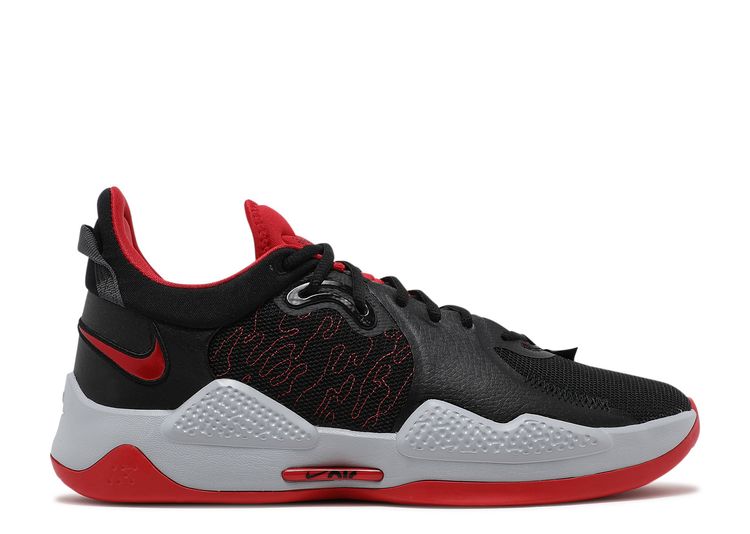 PG 5 'Bred' - Nike - CW3143 002 - black/white/university red | Flight Club