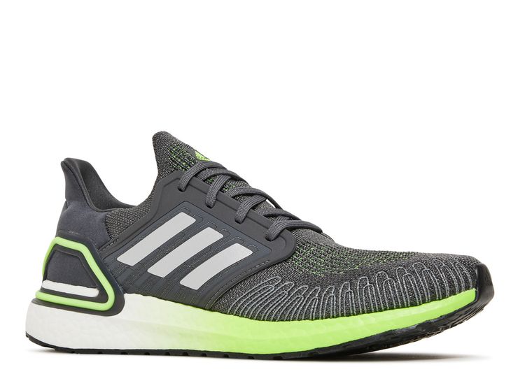 UltraBoost 20 'Grey Signal Green' - Adidas - FV8317 - grey five/silver ...