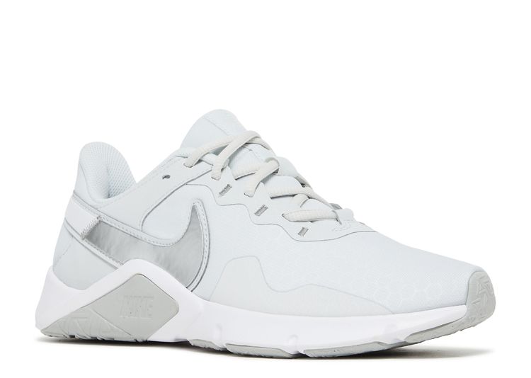 Wmns Legend Essential 2 'Photon Dust Metallic Silver' - Nike - CQ9545 ...