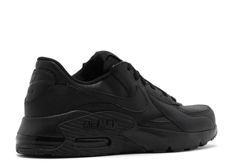 Air Max Excee Leather 'Triple Black' - Nike - DB2839 001 - black/black ...