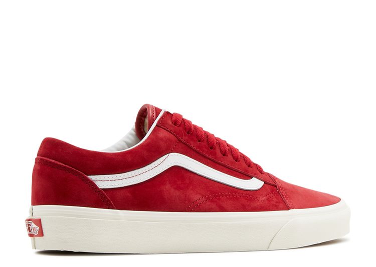 Old Skool 'Pig Suede Chili Pepper' - Vans - VN0A4U3B18N - chili pepper ...
