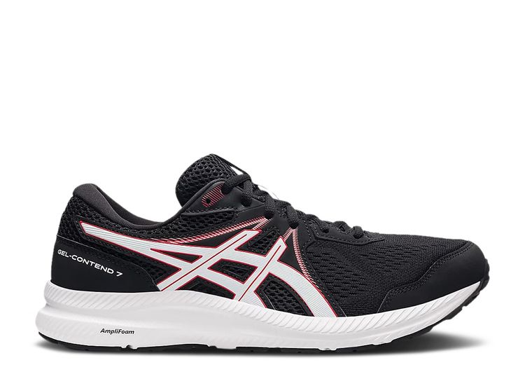 Gel Contend 7 'Black Electric Red' - ASICS - 1011B040 008 - black ...