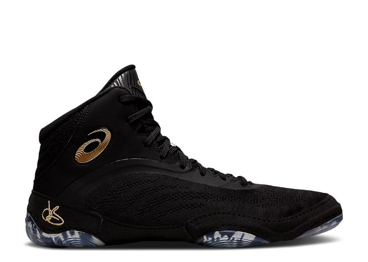 JB Elite 5 'Black Pure Gold' - ASICS - 1081A043 002 - black/pure gold ...