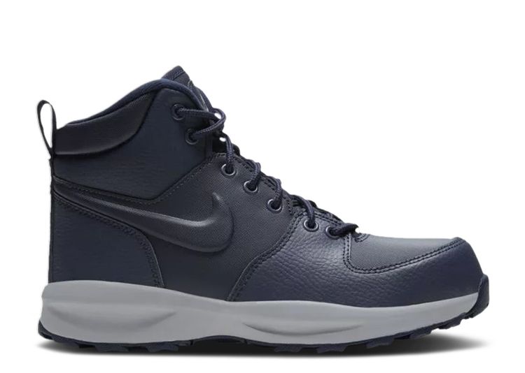 Manoa Leather GS 'Midnight Navy' - Nike - BQ5372 400 - midnight navy ...