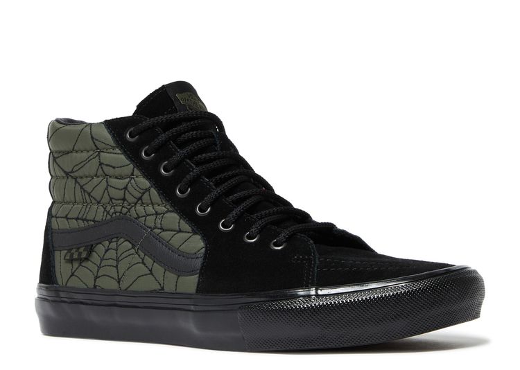 Ben Kadow X Skate Sk8 Hi 'Web' - Vans - VN0A5FCC89O - black | Flight Club