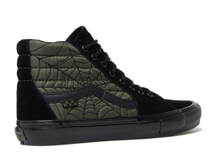 Ben Kadow X Skate Sk8 Hi 'Web' - Vans - VN0A5FCC89O - black | Flight Club