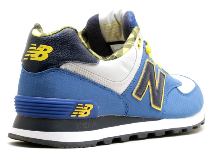 Ml574 - New Balance - ML574FTB - blue/yellow | Flight Club