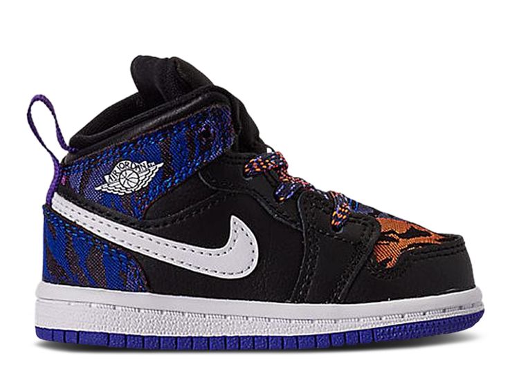 Air Jordan 1 Mid SE TD 'Tiger Stripe' - Air Jordan - AV5172 005 - black ...