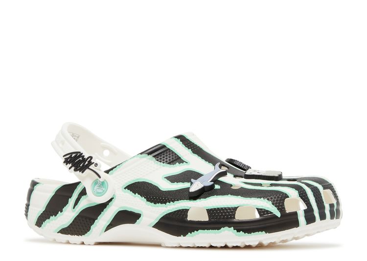 Ron English X Classic Clog 'Animal Stripes' - Crocs - 207619 100 ...