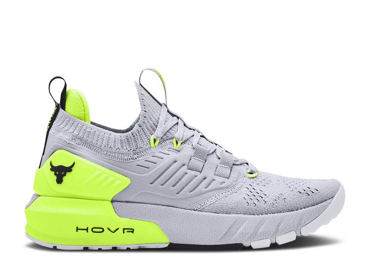 Wmns Project Rock 3 'Grey Volt' - Under Armour - 3023005 112 - grey ...