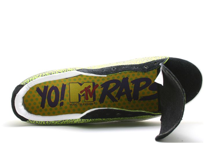 Yo Mtv Raps Clyde Promo - Puma - 34471902 - black-lime green-white ...