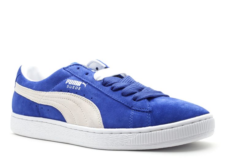 Suede 10 - Puma - 351048 03 - mazarine blue / white / puma silver ...
