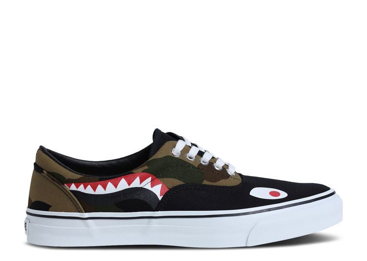 Yank Sta 'Shark Face Soldier Camo' - BAPE - 1C70191014 - yellow ...