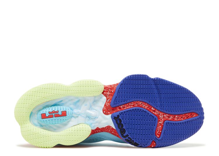 LeBron 19 Low 'Blue Chill' - Nike - DO9829 400 - blue chill/black/light ...