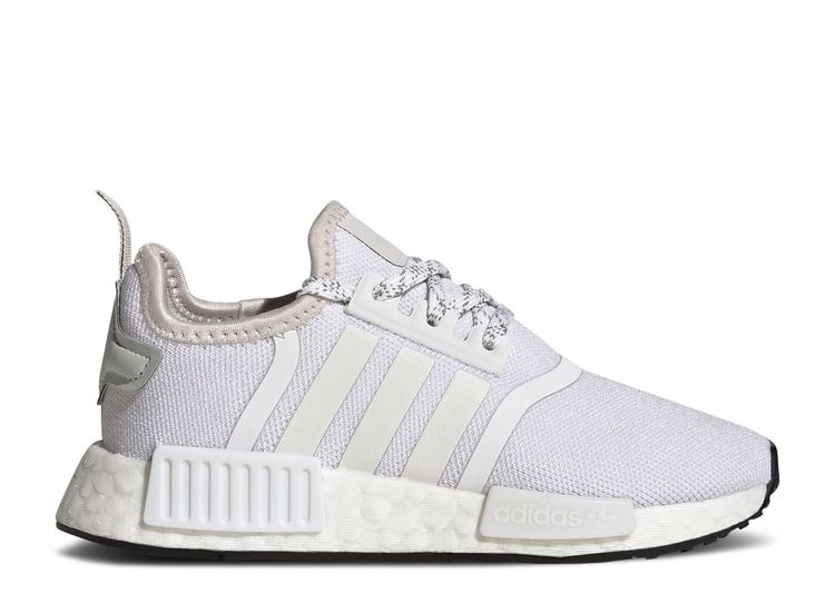 NMD_R1 J 'White Solar Red' - Adidas - HQ6192 - cloud white/cloud white ...