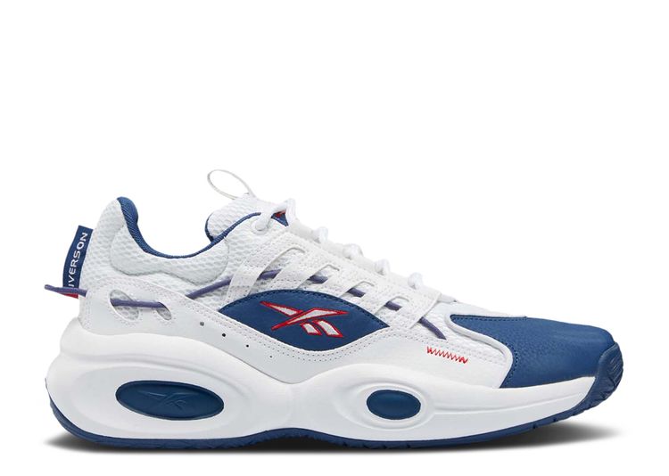 Solution Mid 'White Batik Blue Vector Red' - Reebok - GY0935 - footwear ...