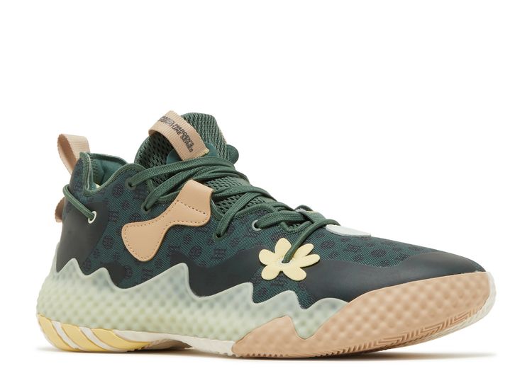 Harden Vol. 6 'Green Oxide Monogram' - Adidas - GW9032 - green oxide ...