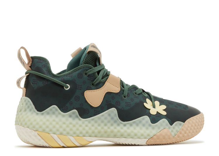 Harden Vol. 6 'Green Oxide Monogram' - Adidas - GW9032 - green oxide ...