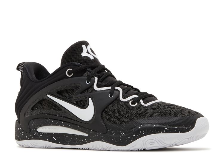 KD 15 TB 'Black White Speckled' - Nike - DO9826 002 - black/black/white ...