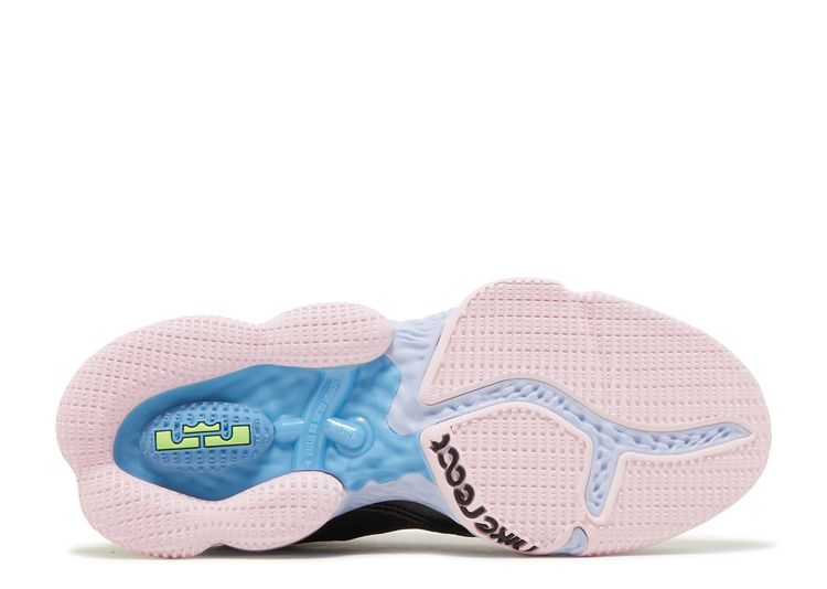 LeBron 19 Low 'Ghost Green' - Nike - DO9829 001 - black/purple pulse ...