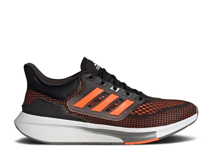EQ21 Run 'Black Solar Orange' - Adidas - GY2193 - core black/solar ...