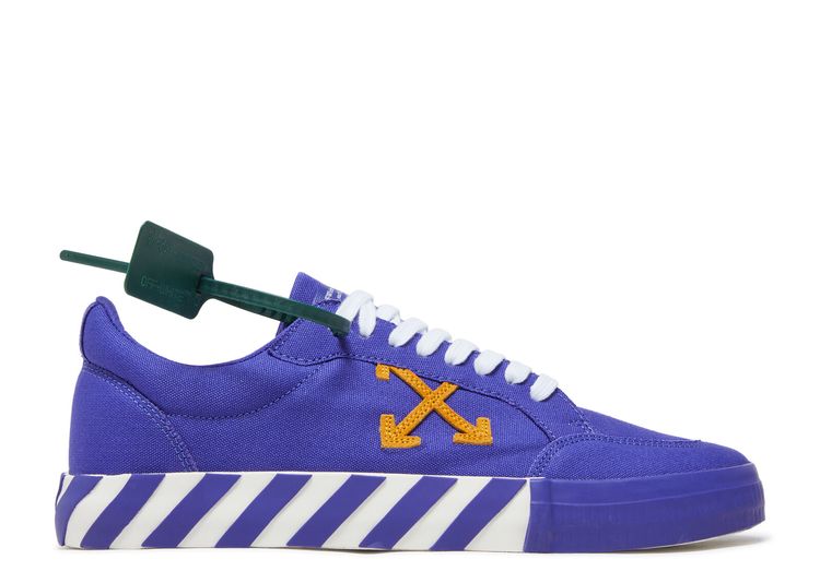 Off White Vulc Sneaker 'Ultra Violet Yellow' - Off White ...