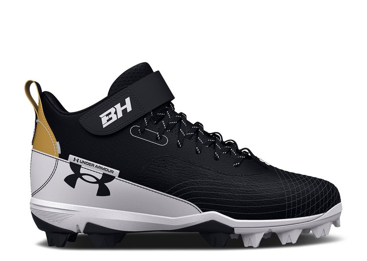 Harper 7 Mid RM 'Black Gold' - Under Armour - 3025587 001 - black/white ...