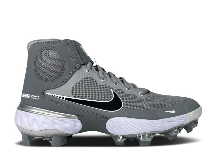 Alpha Huarache Elite 3 Mid MCS 'Wolf Grey' - Nike - CZ4455 002 | Flight ...