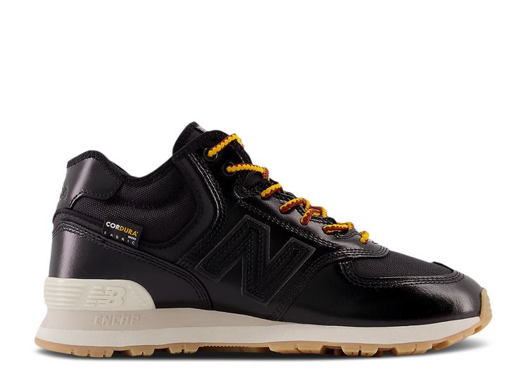 574 High 'Black' - New Balance - U574HMZ - black | Flight Club