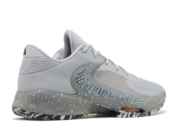 Zoom Freak 4 'Etched In Stone' - Nike - DJ6149 004 - wolf grey/white ...