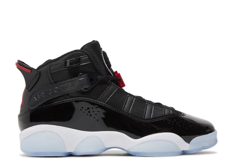 Jordan 6 Rings GS 'Black Gym Red' - Air Jordan - 323419 064 - black ...