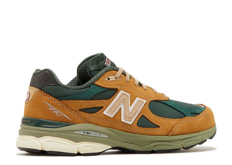 Teddy Santis X 990v3 Made In USA 'Tan Green' - New Balance - M990WG3 - tan/green | Flight Club