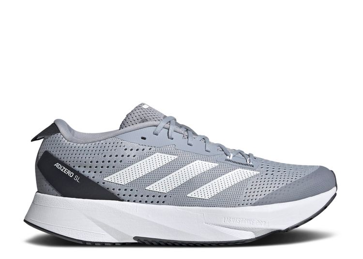 Adizero SL 'Halo Silver Carbon' - Adidas - HQ1347 - halo silver/cloud ...