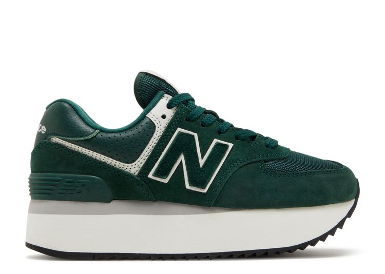 Wmns 574+ 'Acidic Green' - New Balance - WL574ZAG - acidic green/white ...