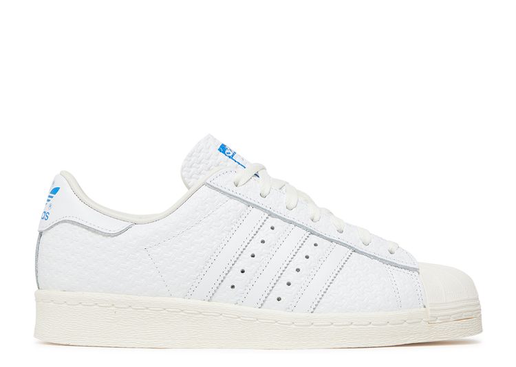 Superstar 82 'Debossed Geometric Print' - Adidas - HP2183 - cloud white ...