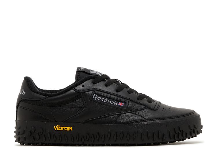 Club C Vibram 'Core Black' - Reebok - GY8792 - core black/core black ...
