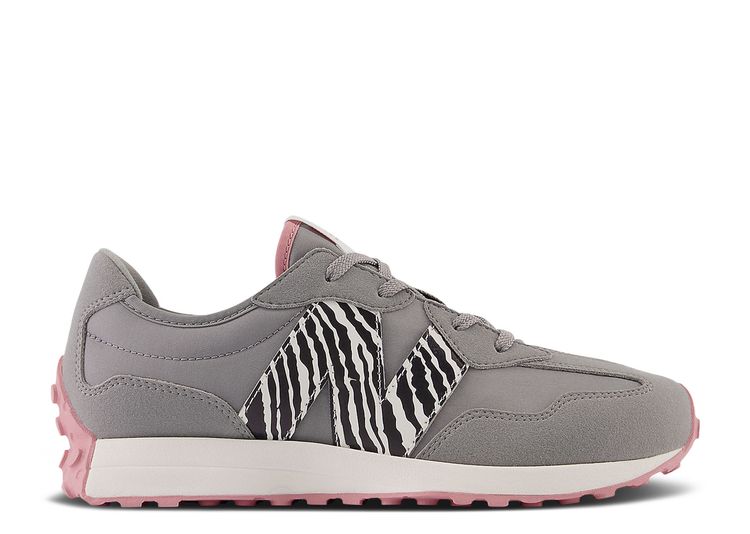 327 Big Kid 'Zebra Shadow Grey' - New Balance - GS327PI - shadow grey ...