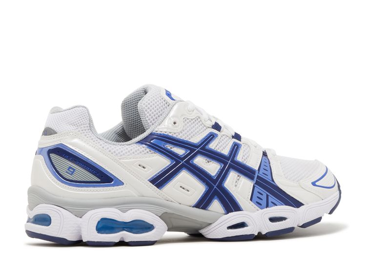 Gel Nimbus 9 'White Indigo Blue' - ASICS - 1201A424 103 - white/indigo blue | Flight Club