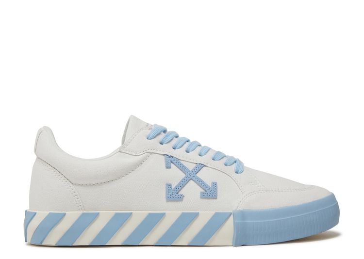 Off White Vulc Sneaker 'White Light Blue' - Off White ...
