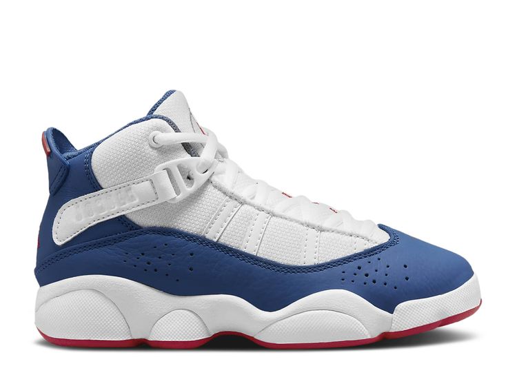 Jordan 6 Rings PS 'True Blue' - Air Jordan - 323432 140 - white ...