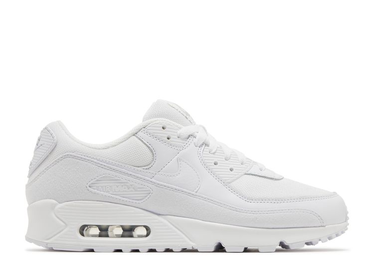 Air Max 90 Premium 'White Metallic Silver' - Nike - FJ4003 100 - white ...