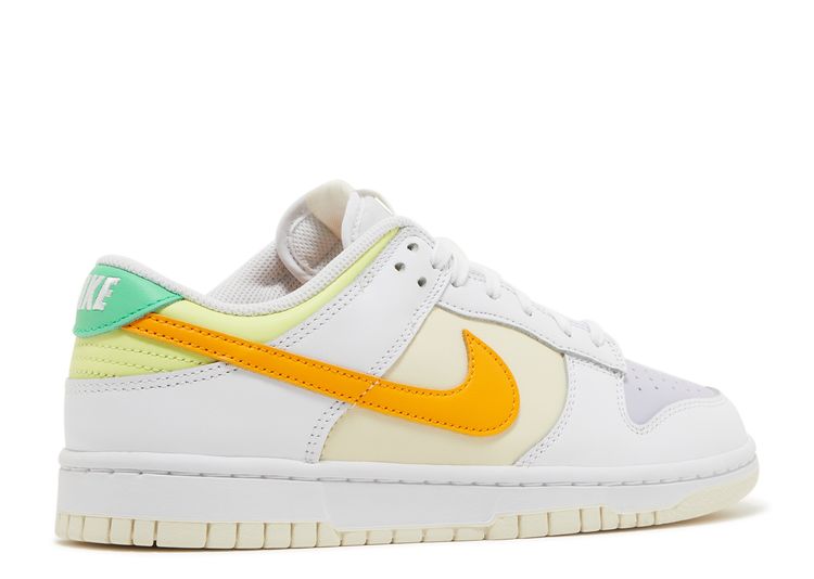 Wmns Dunk Low 'Sundial' - Nike - FJ4742 100 - white/light lemon twist ...