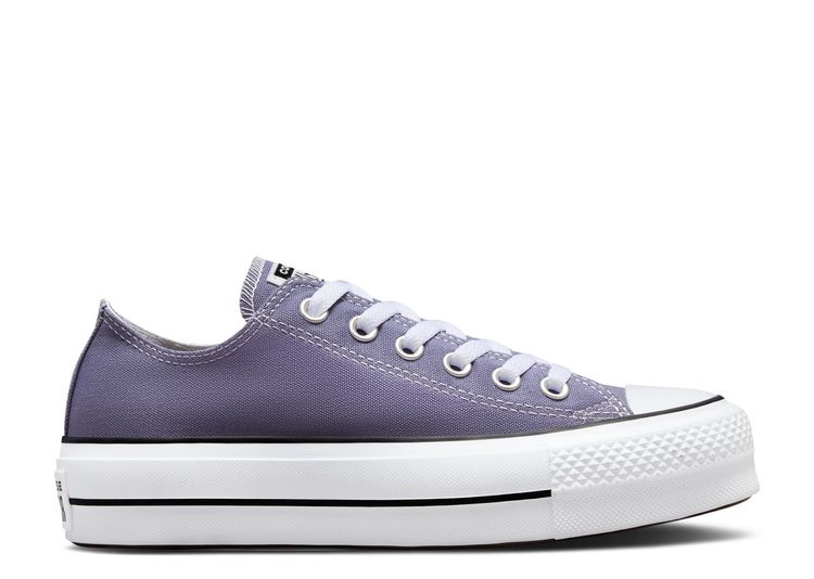 Chuck Taylor All Star Lift Platform Low 'Slate Lilac' - Converse ...